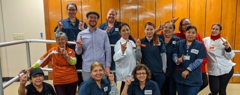 English Language Center Offers Classes to UT Custodial, Housing and Dining Employees